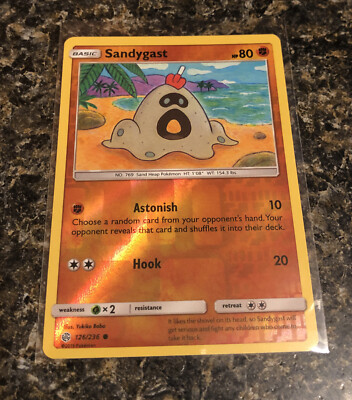 Sandygast 126/236 Reverse Holo Cosmic Eclipse 2019 Pokémon Card- NM | eBay
