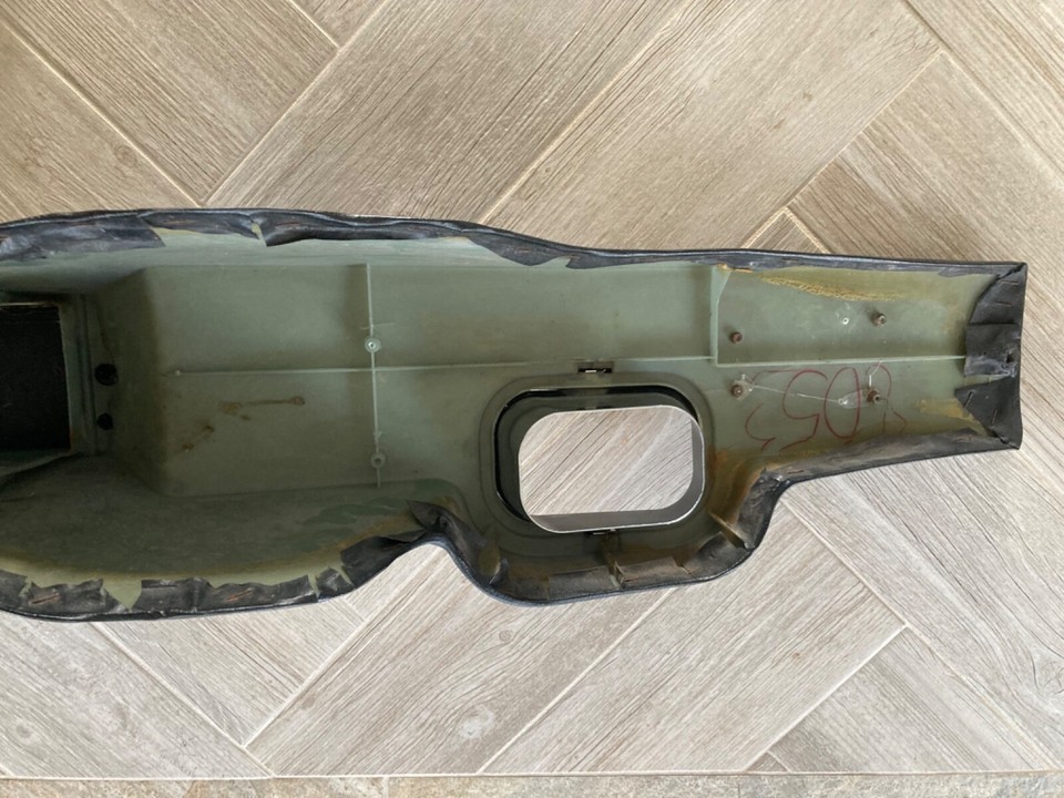 1968-72 Pontiac Gto Console,Manual Shift,Factory Black, Driver ...