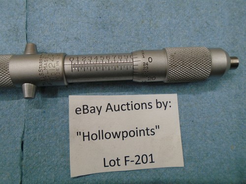 Starrett No. 124C Inside Micrometer Set 8 - 32" .001 Resolution NO CASE ...