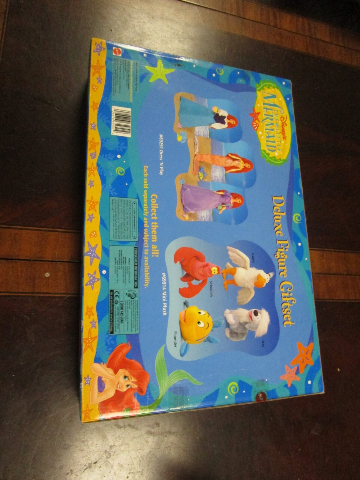 Disney the little mermaid deluxe figure gift set new in box Mattel | eBay