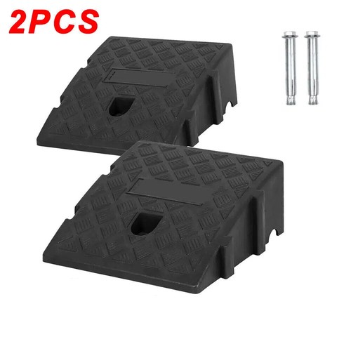 2x Heavy Duty Ramp Kerb Ramps Driveway Car Vehicle Threshold Ramp Curb ...