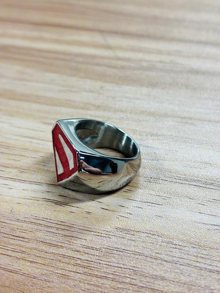 New 2025 Superman Super Hero Ring Red Choice of Size | eBay