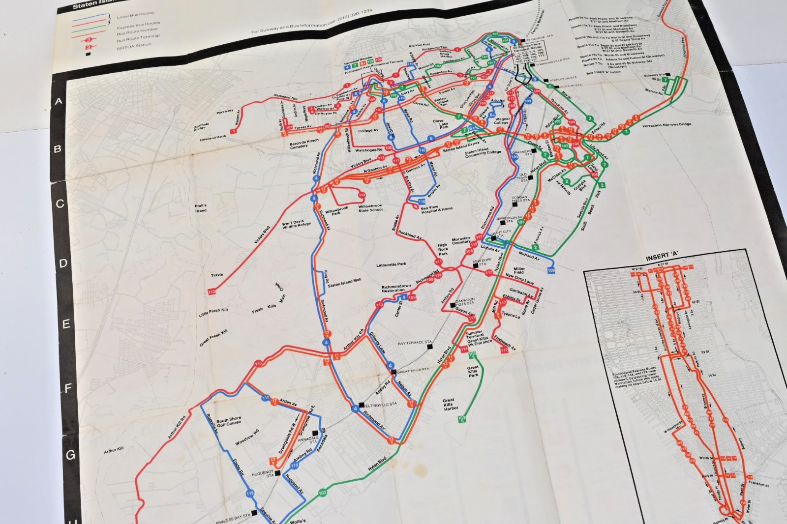 Vintage 1974 NYC Subway Guide Map Modernist New York Transit lot of 3 ...