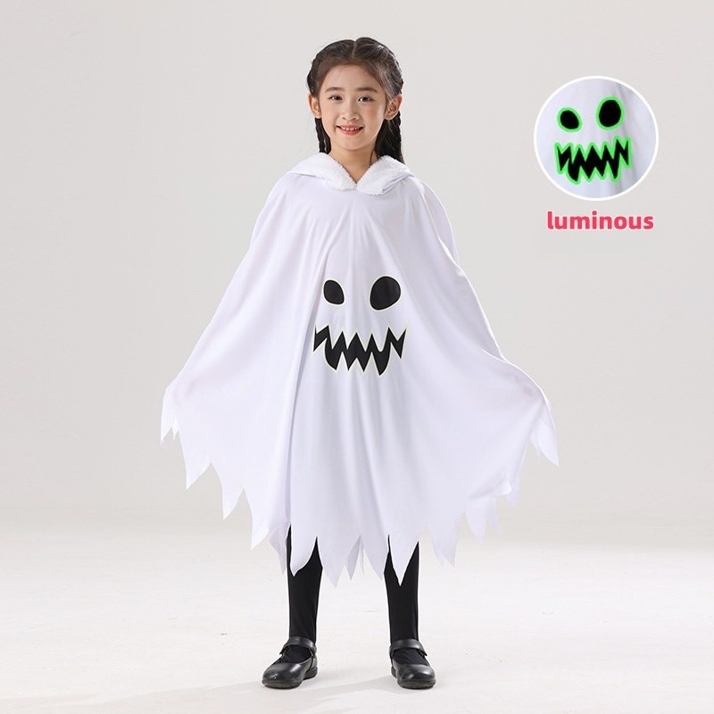 Halloween Ghost Costume for Kids Toddler Ghost Costumes Cloak Cape Out ...