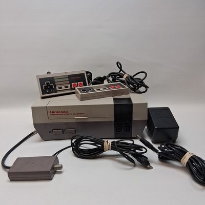 Nintendo Entertainment System NES-001 Console w/2 Controllers&Rf Switch ...