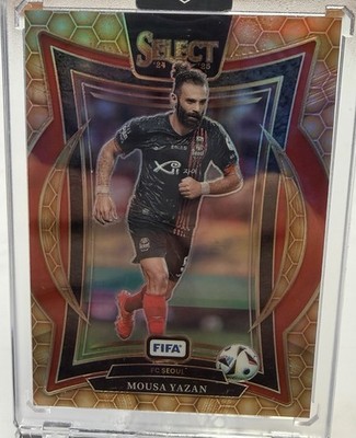 2024 Select FIFA Soccer Mousa Yazan Honeycomb SSP | eBay