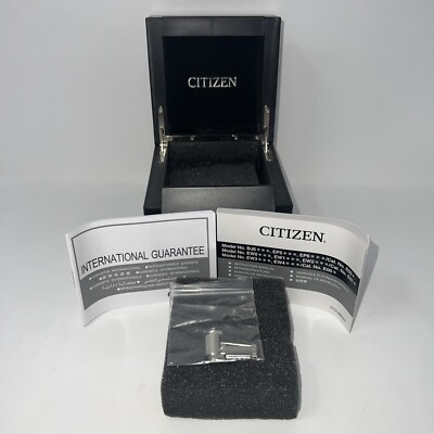 Vintage Citizen Watch Box Case, Booklets, Links And pins NO WATCH | eBay