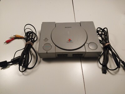 Sony PlayStation 1 PS1 Gray Console SCPH5501 NTSC-U/C - Tested Works | eBay