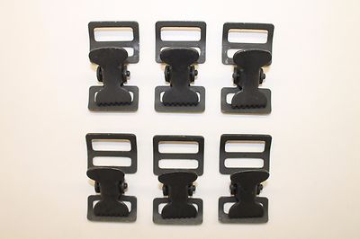 Military Web Strap T Buckle, Spring Loaded, 1" , Mil-Spec, Black. Lot ...