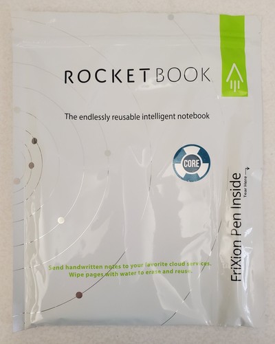 Rocketbook Core Reusable Smart Notebook 855510007632| eBay