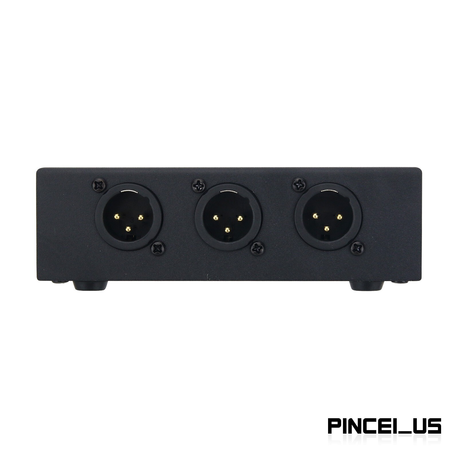 1 IN 6 OUT XLR Splitter Box Horizontal Parallel Distributor Audio ...