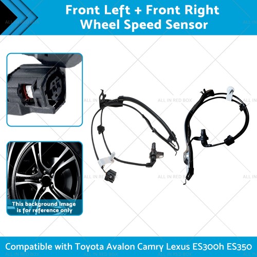 2x Wheel Speed Sensor Front R & L Suitable for ES350 ES300H Avalon ...