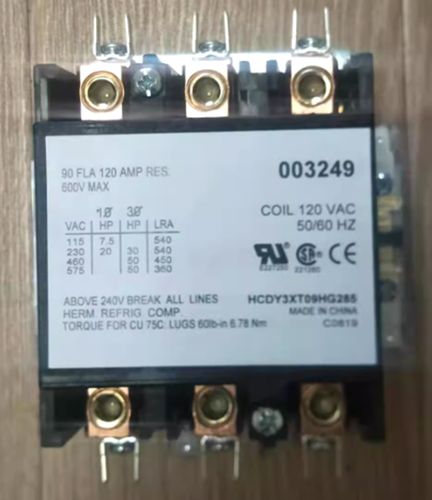 New In Box HYPERTHERM Maxpro200 003249 Main Contactor 120V 90 FLA | eBay