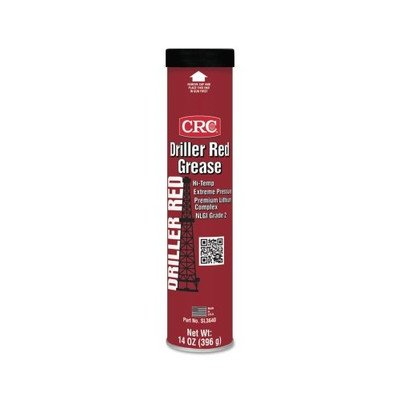 Crc Driller Red Grease, 14 Oz Cartridge, 14 Wt Oz, Nlgi Grade 2 - 10 ...
