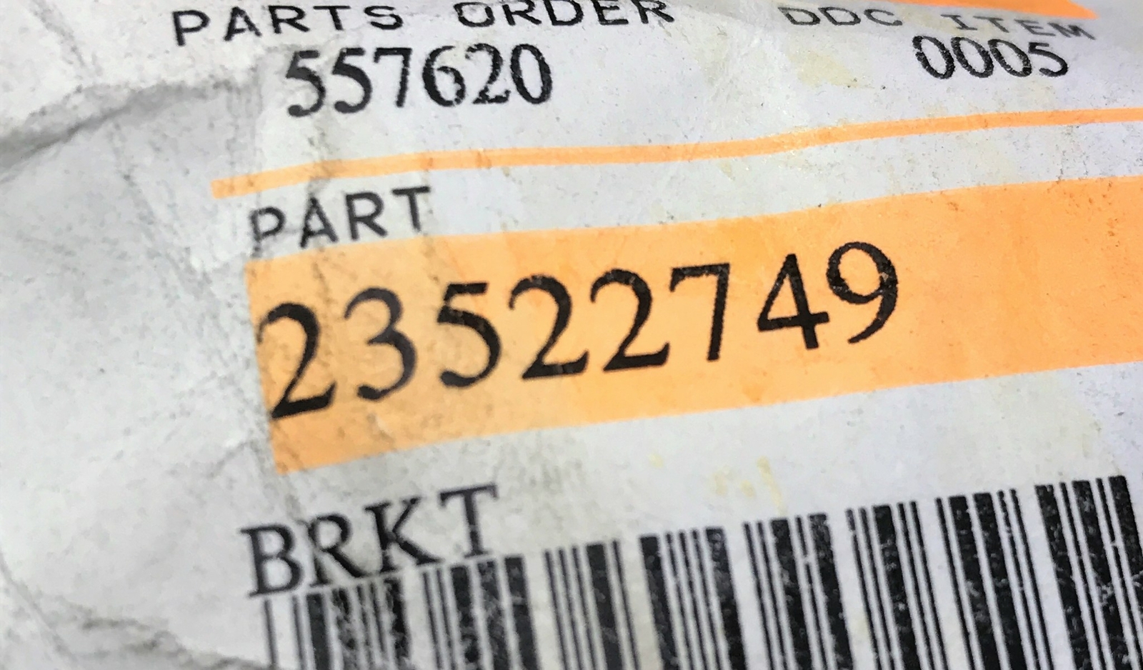 Detroit Diesel Fill Tube Bracket 23522749 NOS | eBay