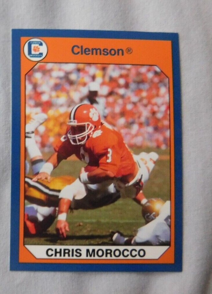 1990 Collegiate Collection Clemson Tigers Trading Card Pick one | eBay