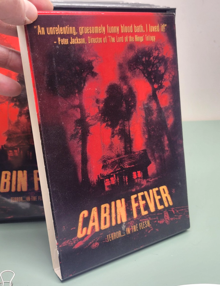 CABIN FEVER DVD RIDER STRONG RATED R LENTICULAR COVER | eBay