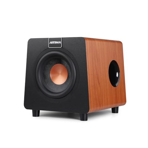 AIYIMA 800X 8 Inch Powered Subwoofer Incredibly Deep Bass and Powered ...