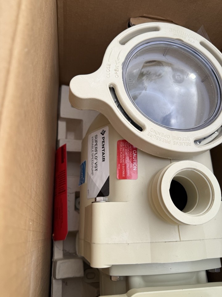 Pentair 342002 Superflo Variable Speed Pump, 2.2THP | eBay
