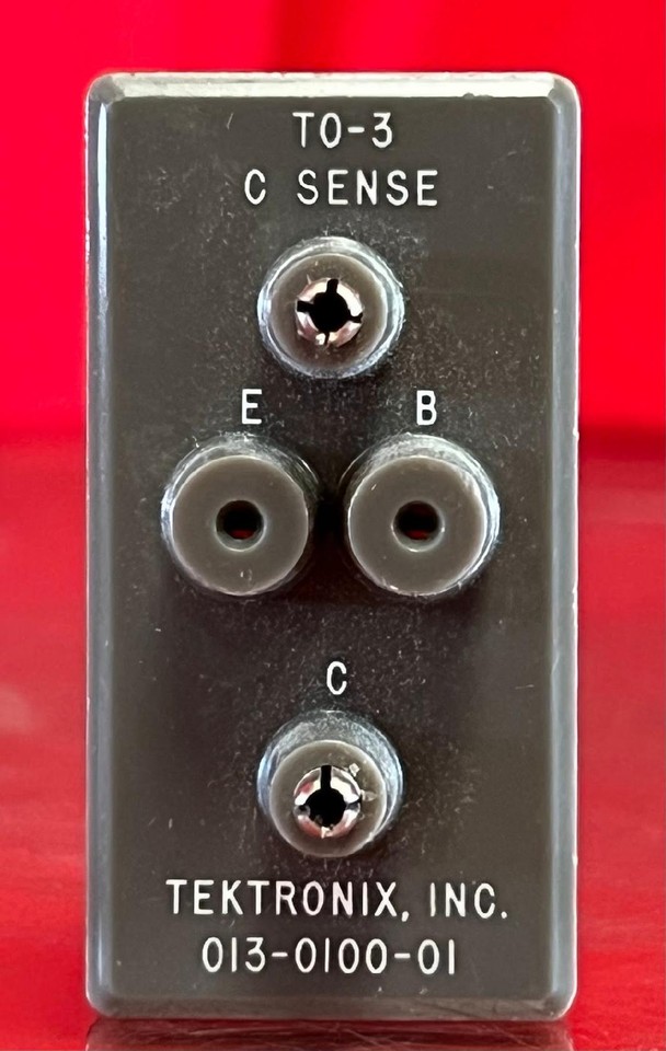 Tektronix 013-0100-01 Transistor Test Adapter, TO-3 | eBay
