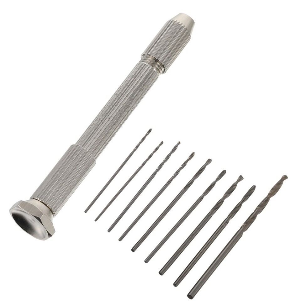 Hand Drill Bits Mini Drill Bits Set Precision Hand Drill Bits Rotary ...
