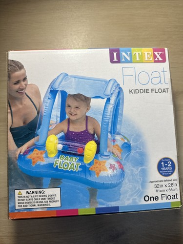 Intex My Baby Float Inflatable Swimming Pool Kiddie Tube Raft | eBay