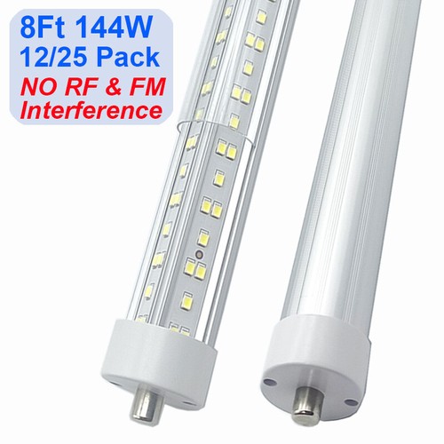 T8 8Ft LED Light Bulbs Single Pin,Fluorescent Bulbs Replacement Tube ...