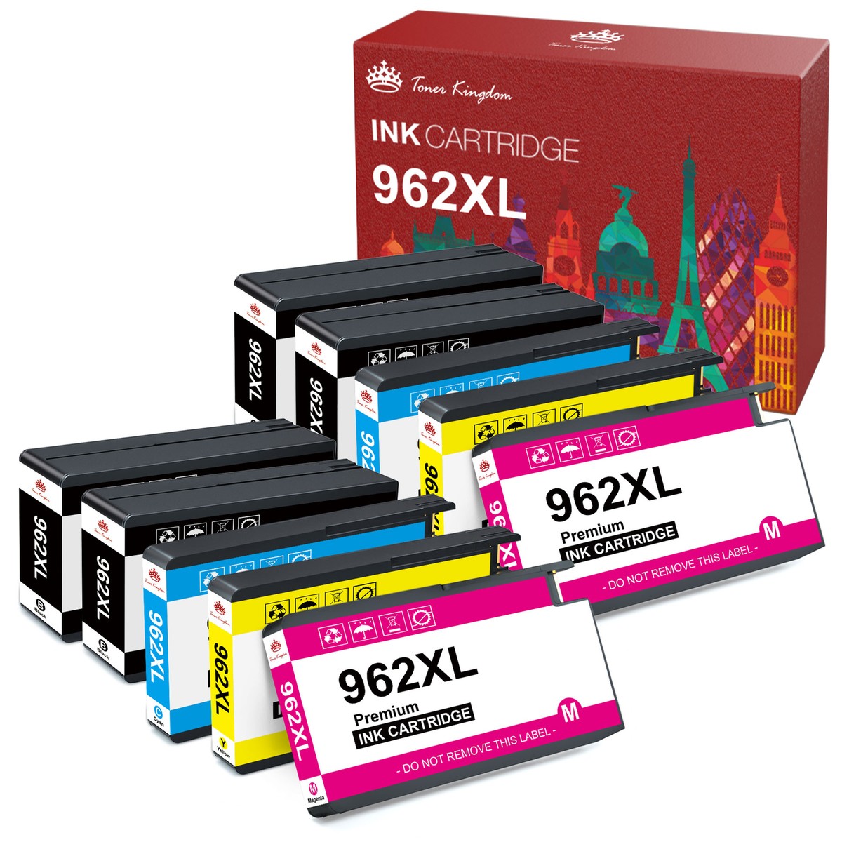 962XL High Yield Ink Cartridges For OfficeJet Printers HP 962XL High ...