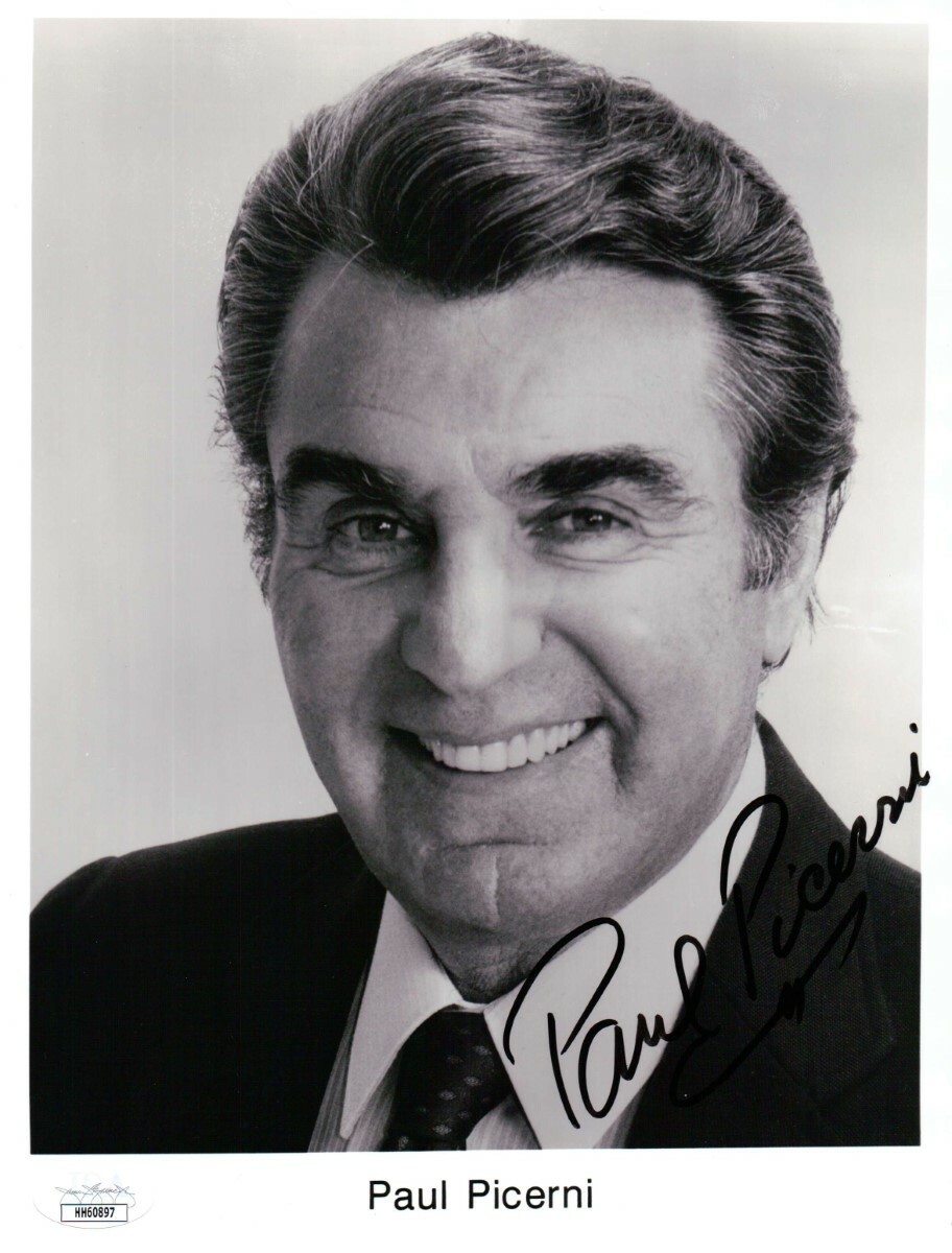 Paul Picerni Signed Autographed 8X10 Photo The Untouchables JSA HH60897 | eBay