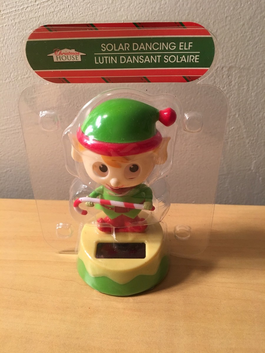 Solar Powered Dancing Christmas Figurines Technological Santa Solar