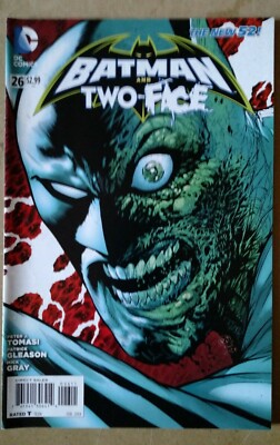 BATMAN AND ROBIN (TWO-FACE) #26 FIRST PRINT DC COMICS (2014) | eBay