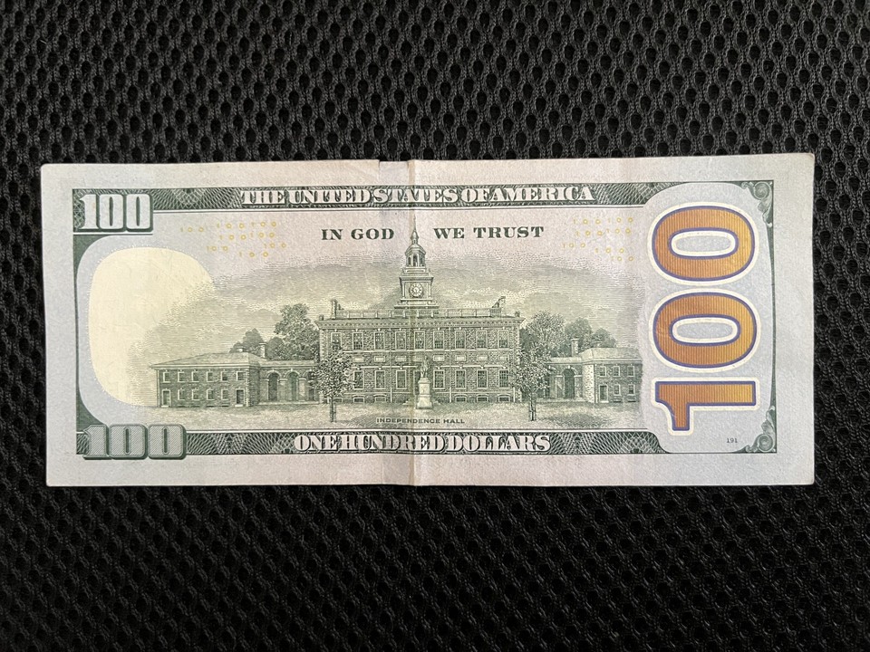 55555’s $100 Dollar Bill Serial Number LL 10555558 E 2009A | eBay