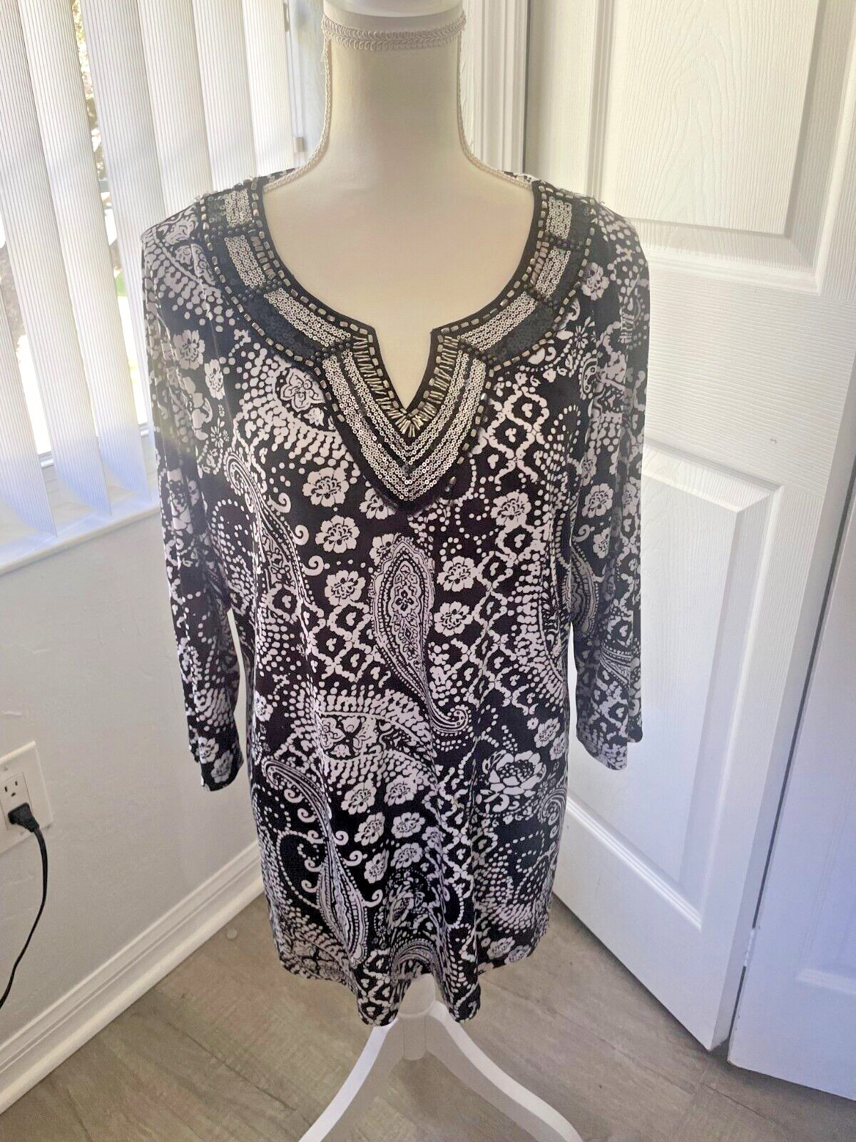 JM Collection Blouse - Gem