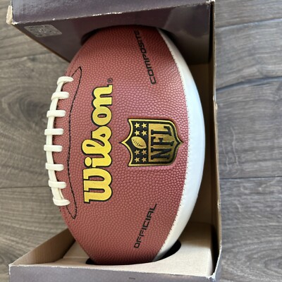 WILSON NFL OFFICIAL ALL TEAM LIMITED EDITION CASTROL MOTOR OIL FOOTBALL ...