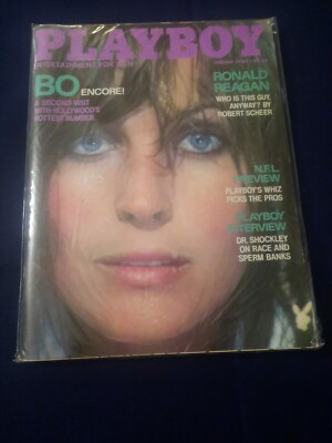 Vintage Playboy Magazine August 1980 BO DEREK - RONALD REAGAN | eBay