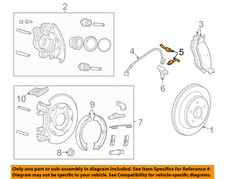 Jeep CHRYSLER OEM 07-11 Wrangler-clutch Hydraulic Hose 52060477AE for ...
