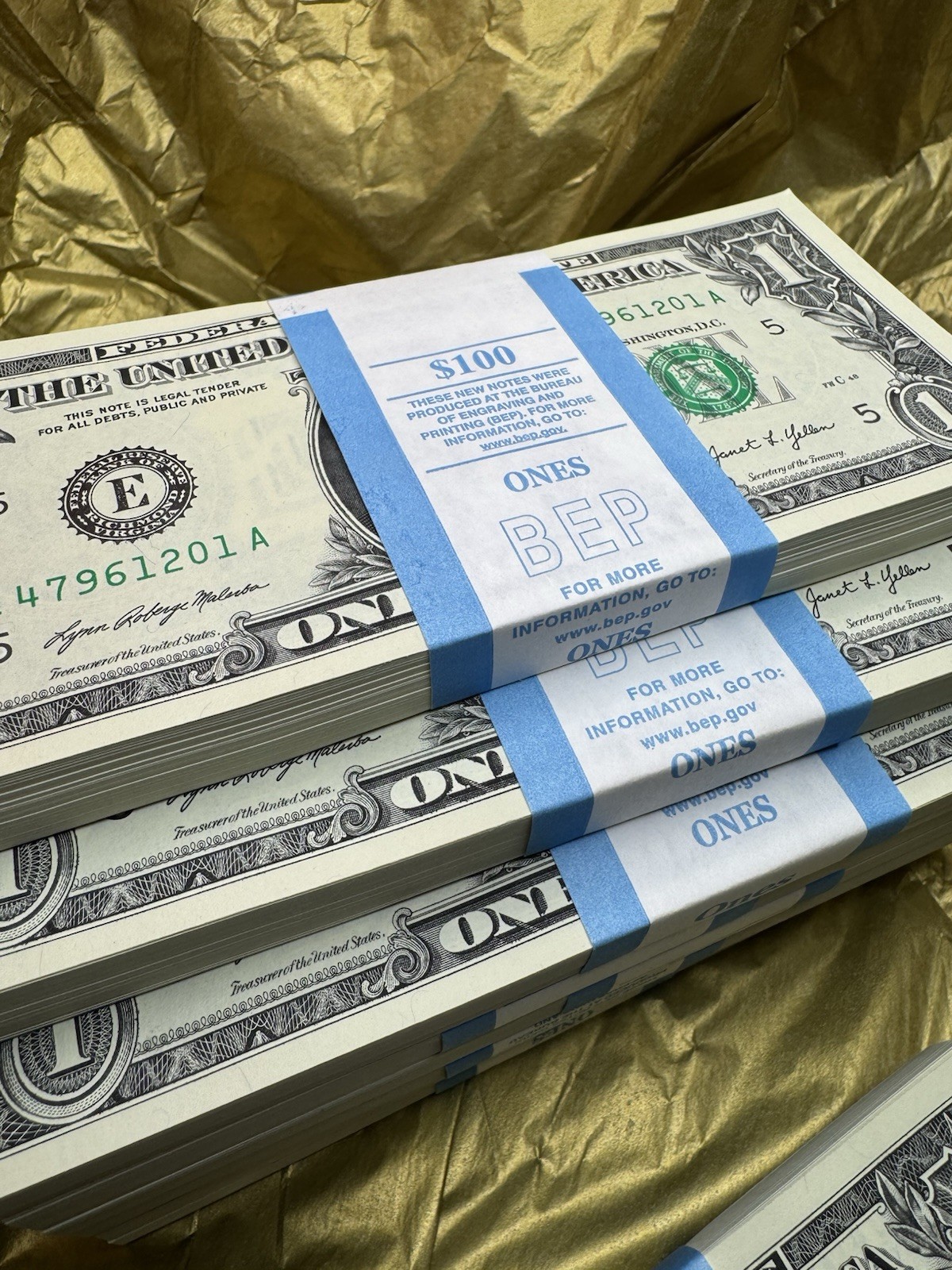 (20) BRAND NEW ONE DOLLAR BILLS - PACK OF 20 $1 BILLS REAL MONEY | eBay