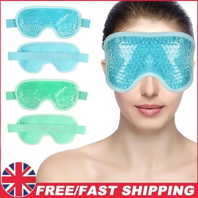 PVC Gel Eye Mask Elastic Gel Sleep Mask Soft Adjustable for Sleeping ...