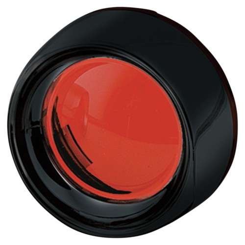 Kuryakyn 5482 Deep Dish Bezels w/ Lenses for Bullet Turn Signals-Gloss ...