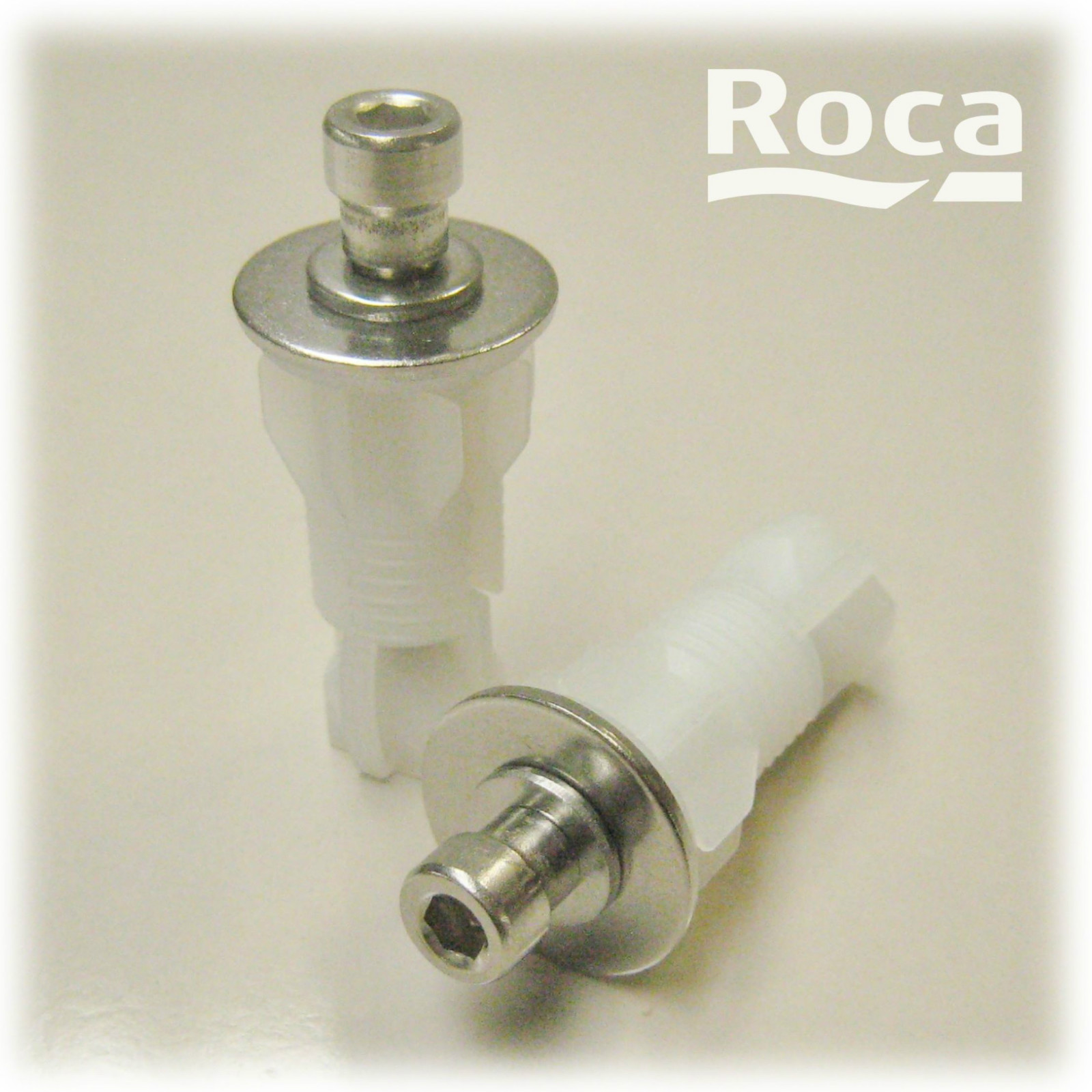 Roca Pair Removable Hinge Top Fix Peg Toilet Seat Fixing Kit Set ...