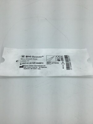 BVI Beaver 377515 Micro-Sharp Blade 5.0mm 15 Degree EXP. 01/27 | eBay