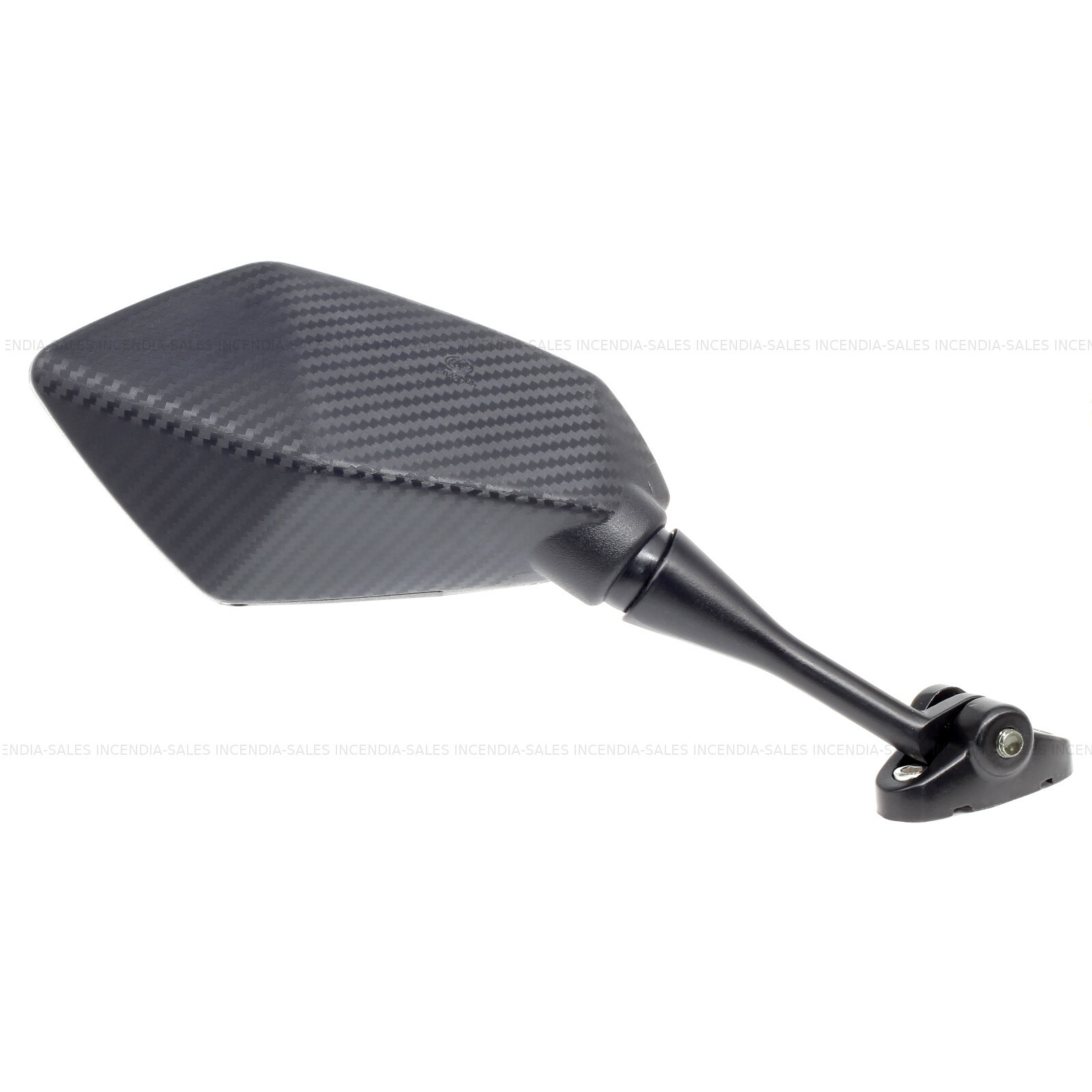 Yamaha YZF R1 R6 R7 R3 R25 Left Right Carbon Mirrors Pair With Fittings ...