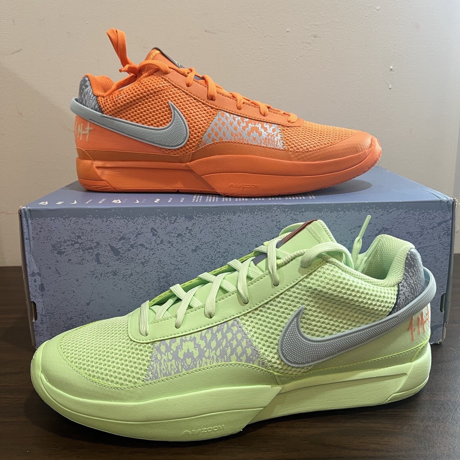 Nike Ja 1 'Day' Men’s Mismatch Basketball Shoes FQ4796-800 Men's Size ...