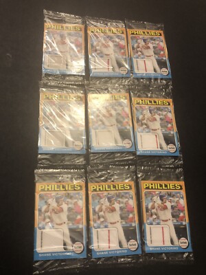 2011 Topps Lineage 1975 Mini Relics Jersey Shane Victorino 75R-SV ...