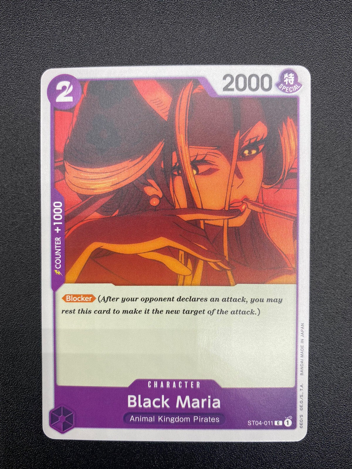 Black Maria ST04-011 C ONE PIECE Card Game | eBay