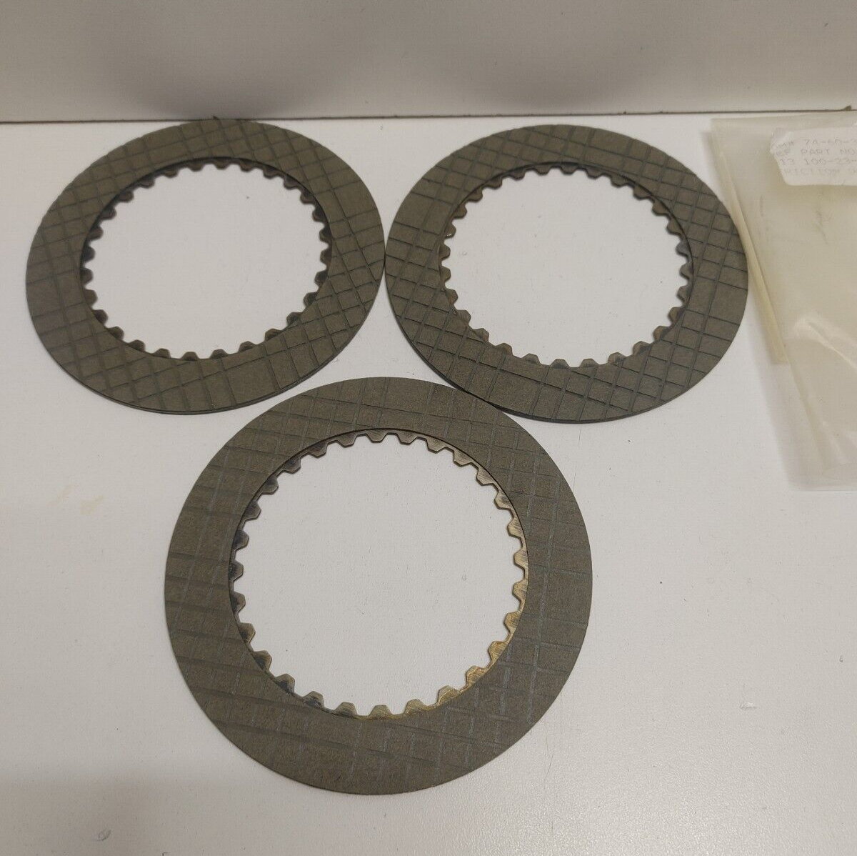 LOT OF 3 NEW OLD STOCK! GENERIC 28 TOOTH FRICTION DISCS 100-23-009 | eBay