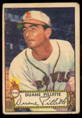 1952 Topps #82 Duane Pillette FR 70589 | eBay