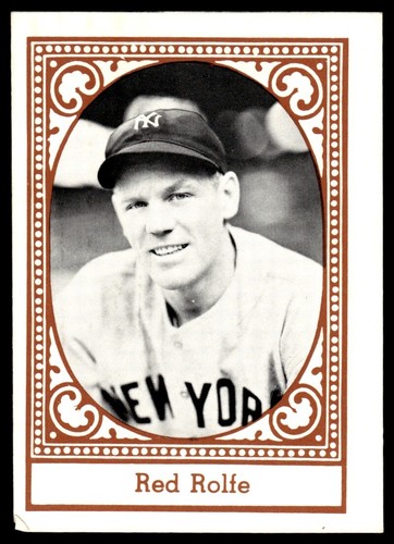 1980 TCMA All Time New York Yankees Red Rolfe New York Yankees #1980 ...