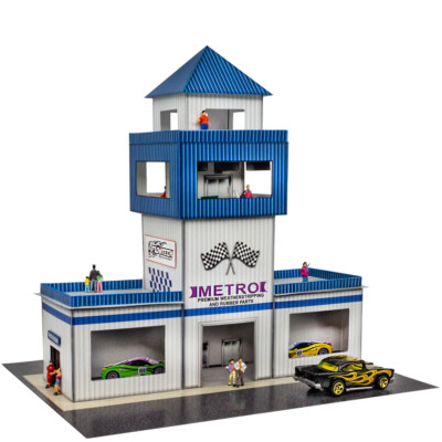 Innovative Hobby "Track Tower" 1/64 HO Scale Slot Car Photo Building ...