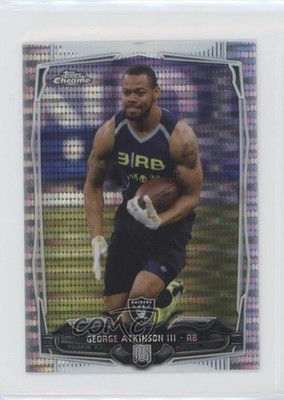 2014 Topps Chrome Mini Pulsar Refractor 12/102 George Atkinson III ...